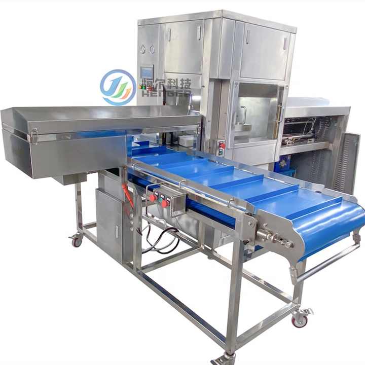 Automatic Beef Ham Frozen Meat 3D Press Machine Forming Shaping Machine ...
