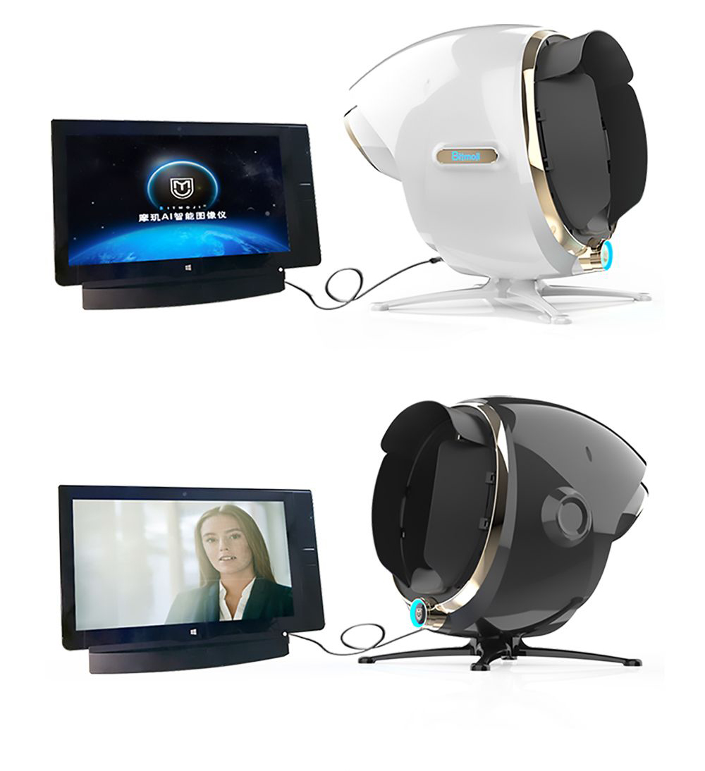 Portable AI Intelligence 3d Skin Test Analyzer Camera Skin And Hair ...