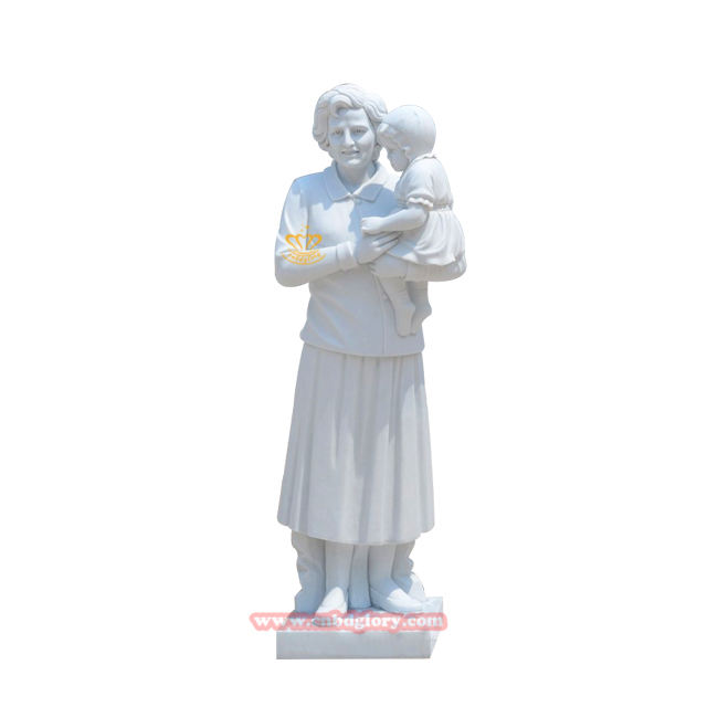Catholic Themed Marble Statue of Saint Francis of Assisi European ...