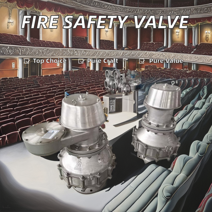 Industrial Electric Stainless Steel Safety Valve Flame Arrestor Back ...