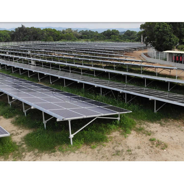 Off Grid Solar Power System Aluminum Ground Mount Solar Racking Systems ...