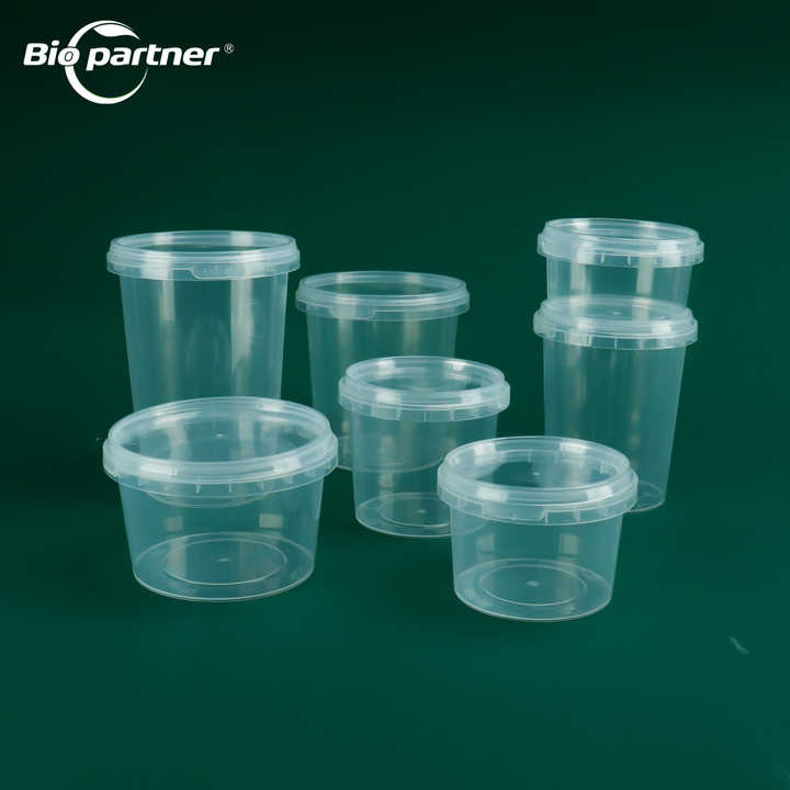 Custom Clear Disposable Plastic Lunch Box - Biopartner