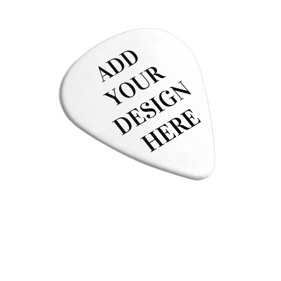 Custom Logo Design: Personalize Your Guitar Pick with Unique Artwork ...