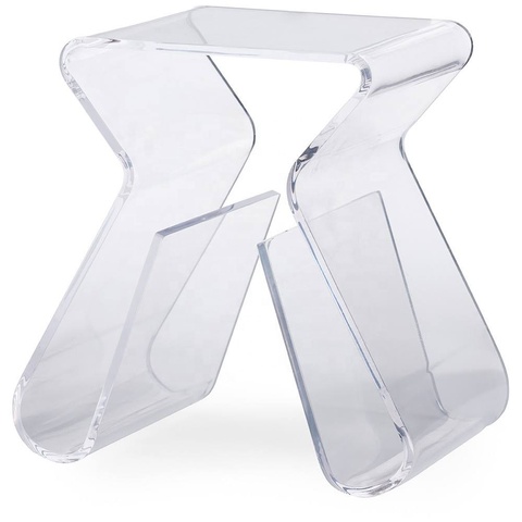 Unique Designed Clear Acrylic Stools Acrylic Stool Chair Lucite High ...