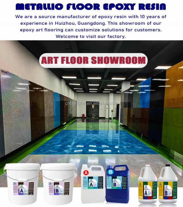 Epoxy Flooring Resin - Durable, Metallic, and Eco-friendly
