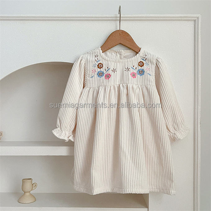 Low MOQ Custom Embroidery Manufacturer Embroider Kids Girls Skirt ...