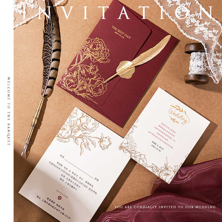 Modern Wedding Invitation Card/wedding Invitation Card - Buy Wedding ...