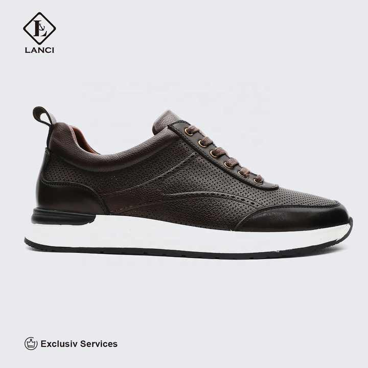 LANCI Wholesale Shoes for Men Genuine Leather Shoes Mens Sneakers ...
