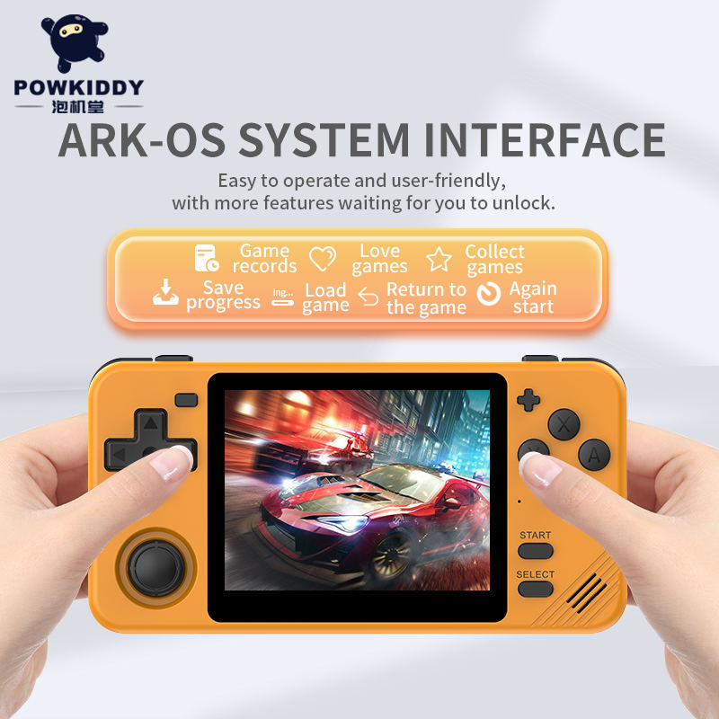 Powkiddy RGB10X - Portable Game Console with 15000+ Games