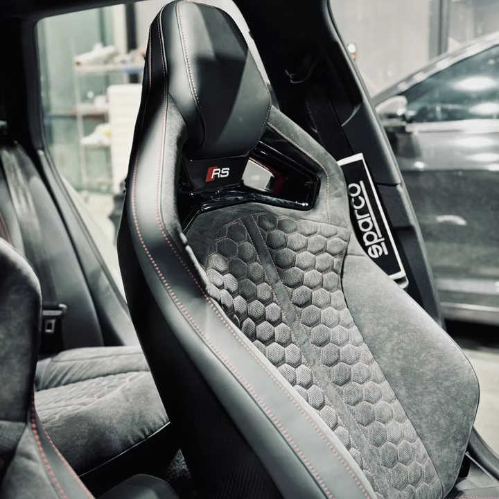Car Accessory RS6 RS7 Sports Seats Carbon Fiber Bucket Racing Sport ...