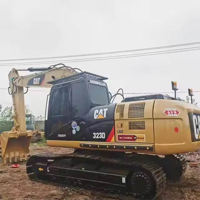 Used cat 323D Excavator 1.3m Capacity With Strong Hydraulic System in ...