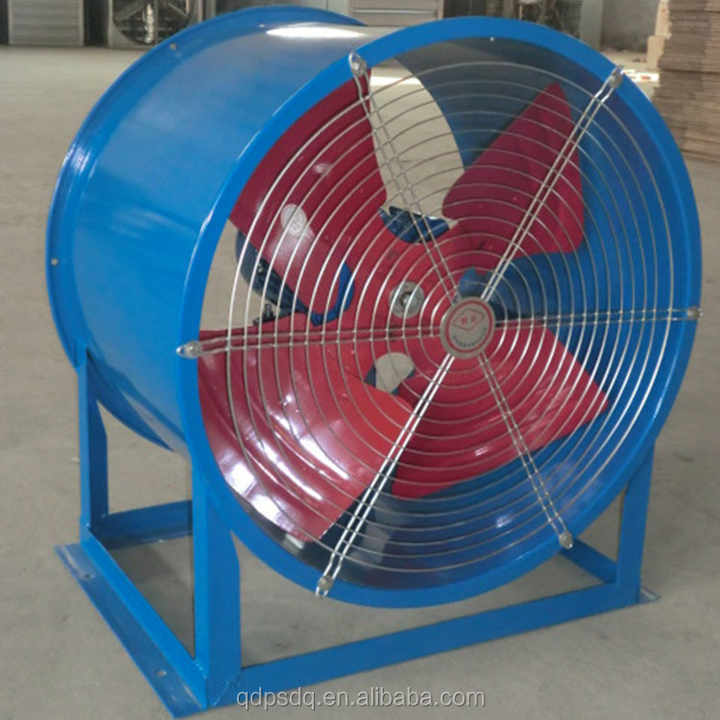 12 Inch Industrial Power Exhaust Fan Post Type Fixed Axial Flow Fan for ...