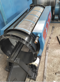 Compact 35° Oblique-Angle Drum Screen for Efficient Food Processing ...