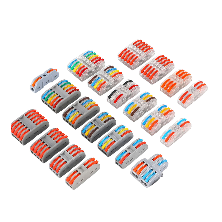 3 in 3 Out Terminal Quick Connector - Fast Wire Connection