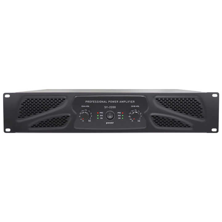 Professional Power Amplifier - 2 Channel Class Ab Sound System