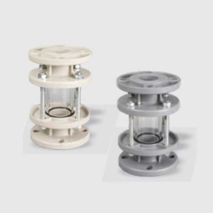 CPVC UPVC PPH Inspection Glass Flange Mirror for Industrial Pipe ...