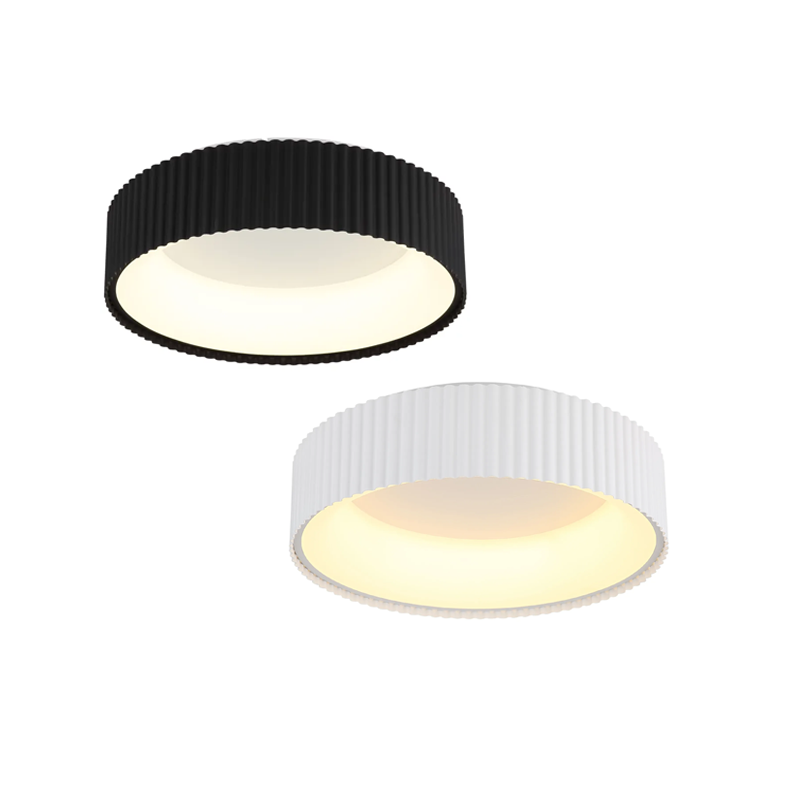 46cm Wave Shaped Modern LED Pendant Light Flush Mount Acrylic High CRI ...