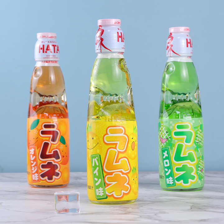 Japan Exotic Drinks 200ml Hata Soda Beverage Fruity Water Carbonated ...