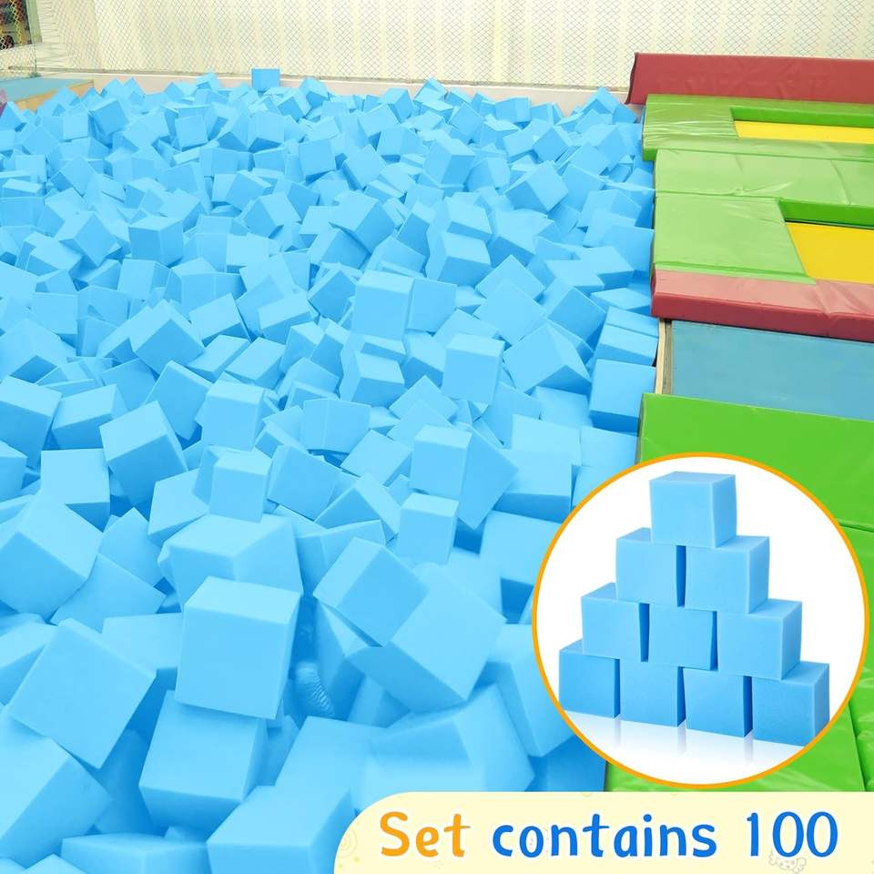 New Style Colorful Polyurethane Foam Large Sponge Cubes Game Training ...
