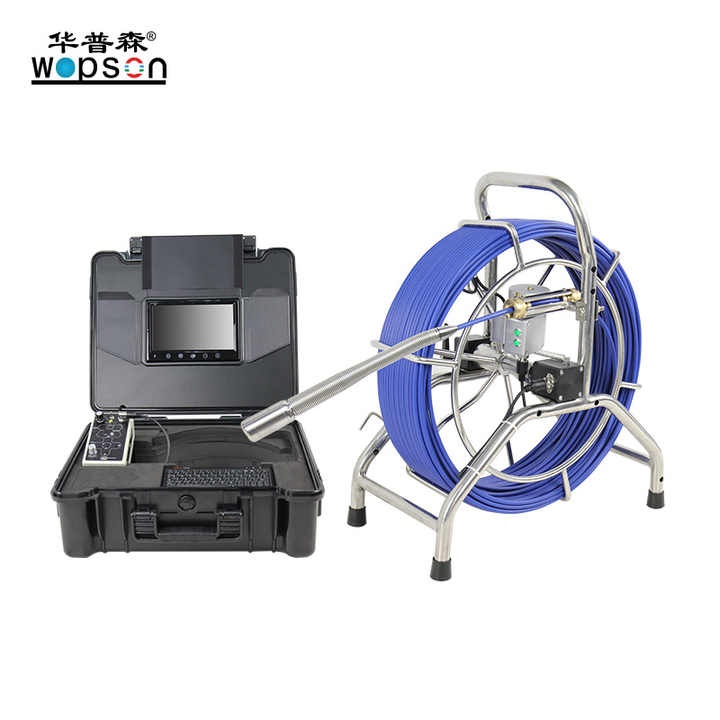 Wopson 9'' TFT Screen Pipe Sewer Drain Inspection CCTV Bulb Camera Used ...