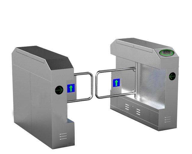 Factory Access Control Swing Turnstile Gate Full Automatic Bi ...