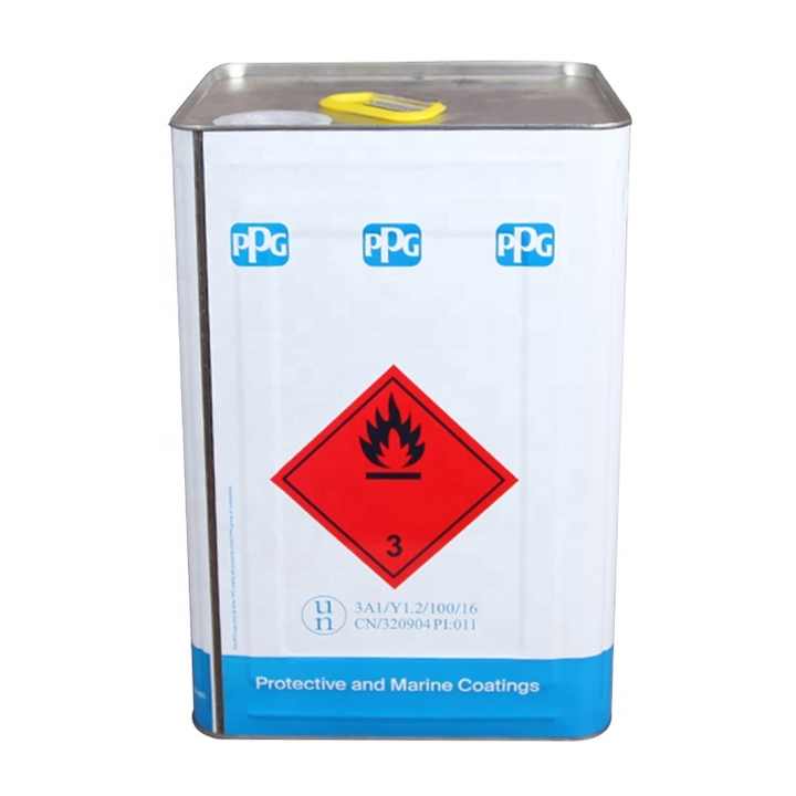 20L Square Oil Can - Durable Metal Container for Chemicals