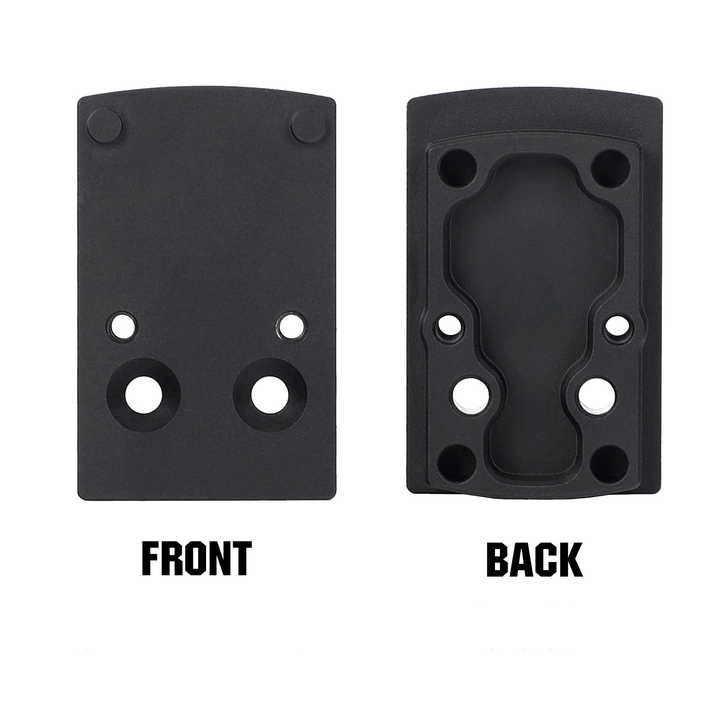 Ohhunt Red Dot Optic Mount Plate 7075 T6 Aluminum Compatible with RMS ...