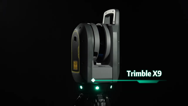 Trimble X9 Scanner Ground Station Type 3D Laser Scanner for Geospatial ...