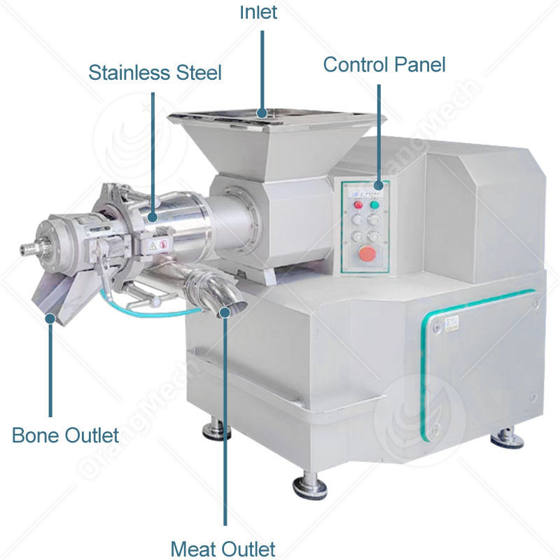ORME Meat Debone Machine Hot Sale Goat Meat Debone Separator Machine ...