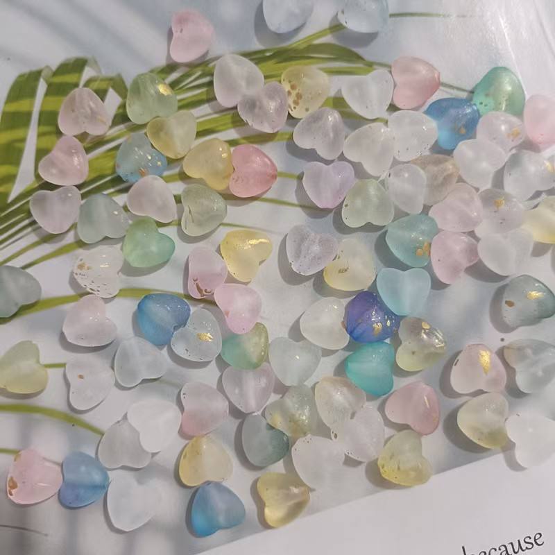 JC Loose Hot Selling Heart Shape 10mm 500g/bag Fashion Fantasy Jewelry ...