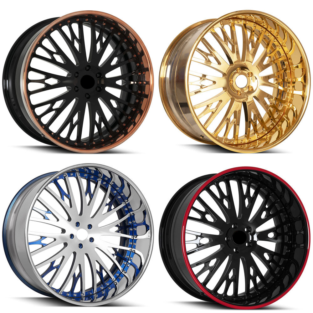 Alloy Rims - 15-22 Inch Concave Design Forged Wheels