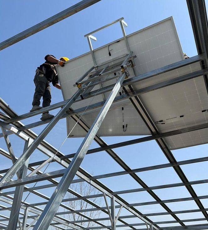 Solar Panel Handling Lift Electric Lift Platform Portable Glass Lifting ...