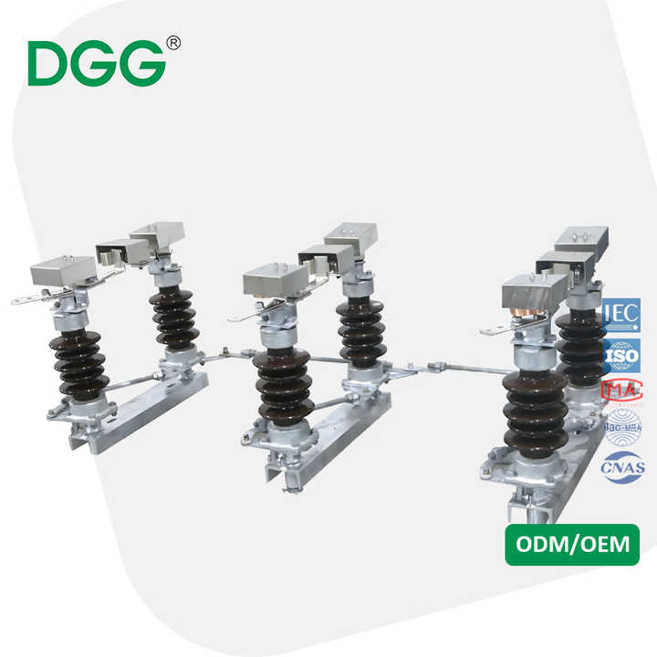 DGG GW4A-12 Improved Outdoor High Voltage AC Isolation Switch 10kV 12kV ...