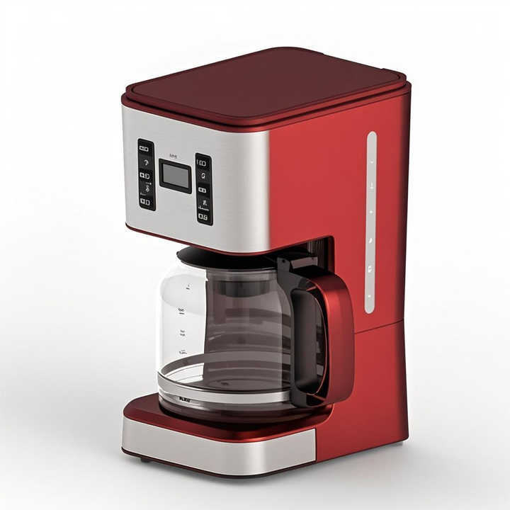 Black Electric Brew Drip Coffee Maker Pause N Serve Reusable Filter On ...