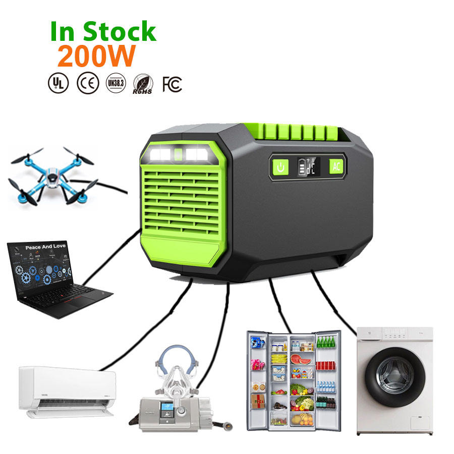 Premium Lithium Battery 200w Generator - 3000W Power Station