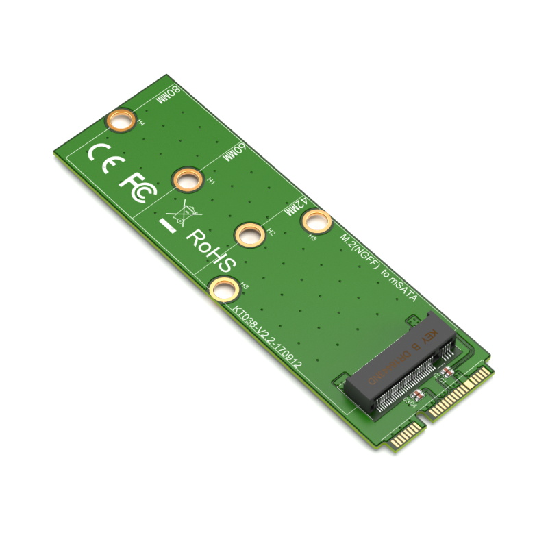 KT038A M.2(NGFF) TO mSATA Cardundefined