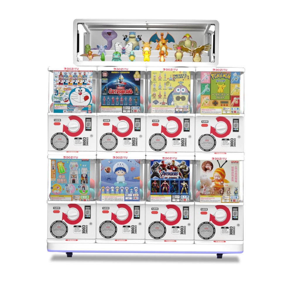 DOZIYU Mini Cosmic Code Gashapon Vending Machine - Free Combo