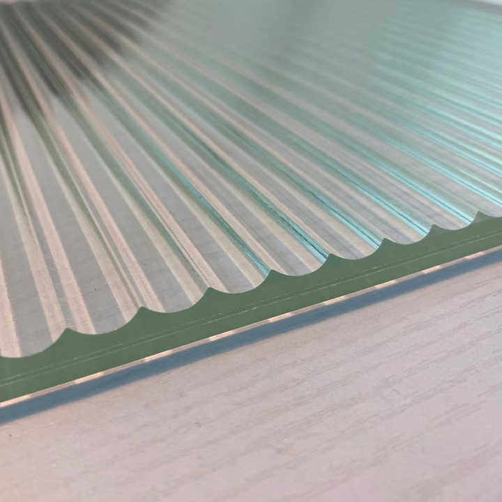 Ribbed Laminated Tempered Glass - Durable & Versatile