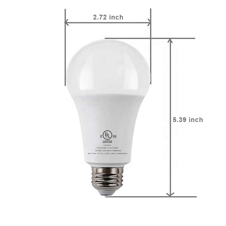 9 Watt Emergency Bulb - Rechargeable LED Light for Home