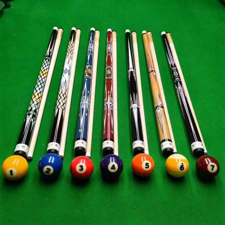 FADAZAI 58" Professional Billiard Pool Cue Stick - 13mm Tip, Maple Wood ...