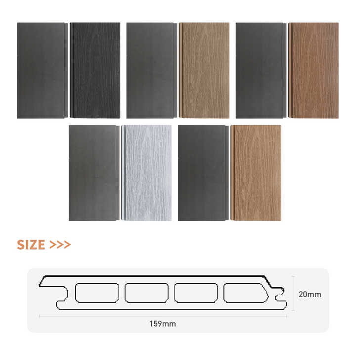 Exterior WPC Wall Cladding - Durable & Stylish Solutions