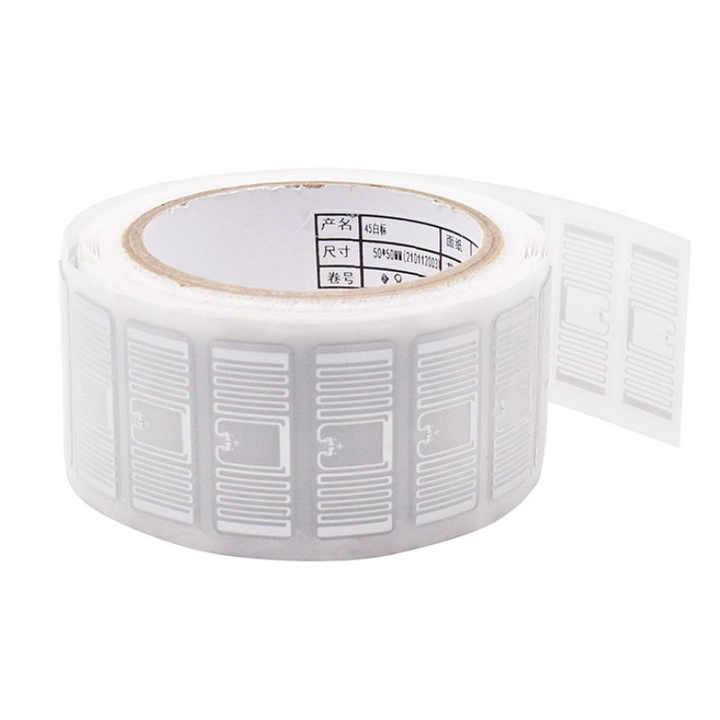 Passive UHF ISO 18000-6C RFID Inlay 860-960Mhz Writable Label Rfid Tag Sticker for Inventory ...