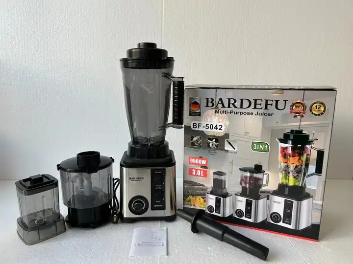 3 in 1 Silver Crest BARDEFU Blender - Heavy Duty & Versatile