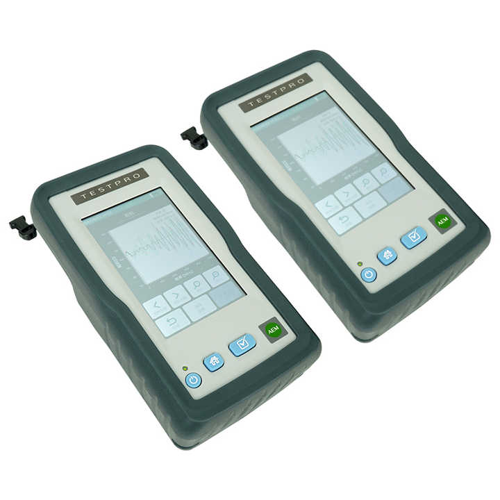 VCOM Network Cable Tester Set Copper Optical Fiber Wire Dual Channel ...