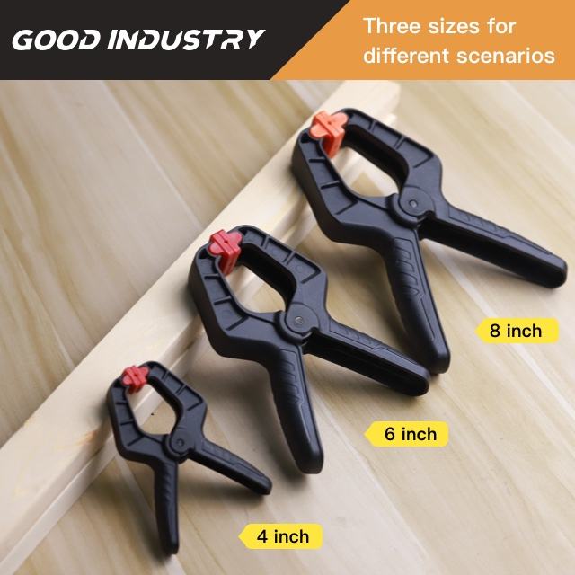 Heavy Spring Clamp 4"6"8" for Quick Locking DIY Woodworking Tool ...