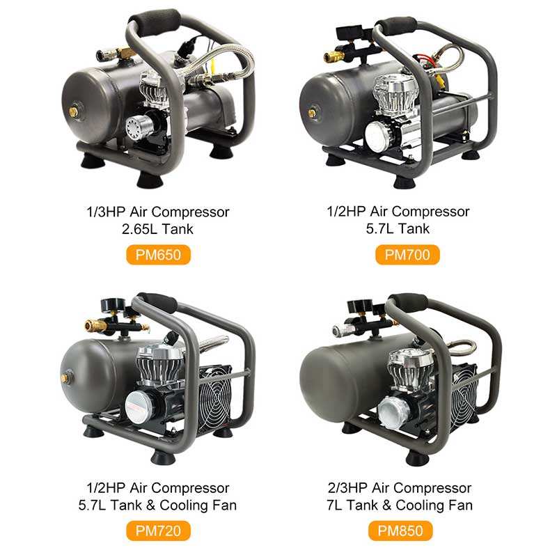 Air Compressor Car Wash Silent Oil Less Air Compressor Easy Carry 12V ...