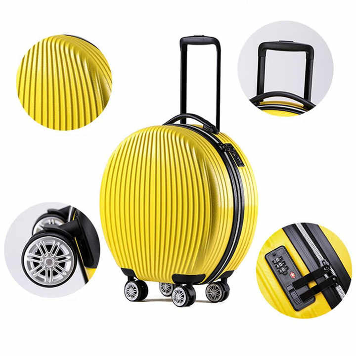 Chinvah Lady Carry-Ons Suitcase - Fashion & Functionality