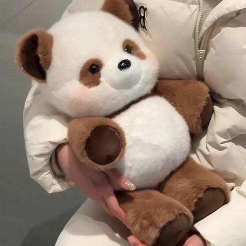 Customized Logo Mascot Running Series Panda Plush Toy Soft Stuffed ...