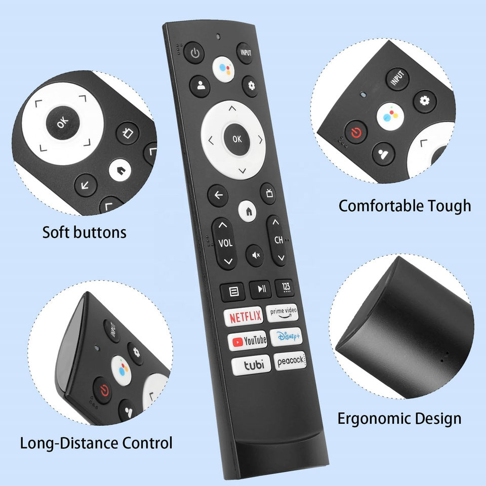 ERF3M90H Smart Wireless Voice Remote Control for Hisense LED TV 15 ...