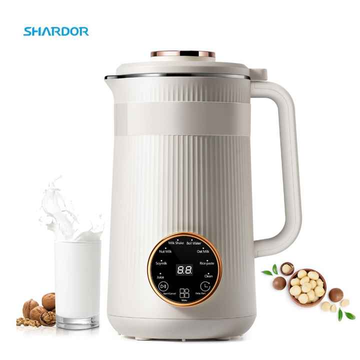 32oz Automatic Plant Based Soy Oat Milk Maker - High Temp LCD